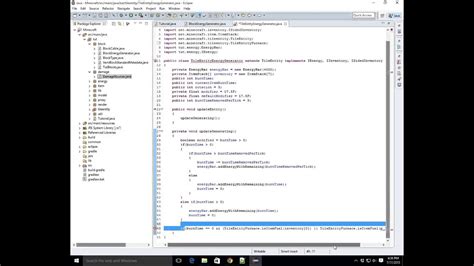 [1 7 10] Minecraft Forge Modding Tutorials Cables Power Network Part 29 Youtube