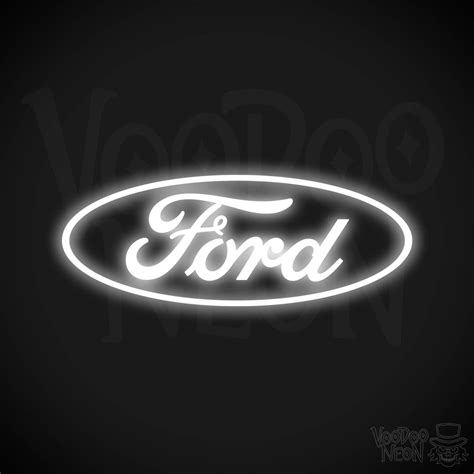 Ford White Logo Ford Logo Png Vectors Free Download