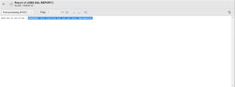 save output file as excel file of sql query automic workload automation