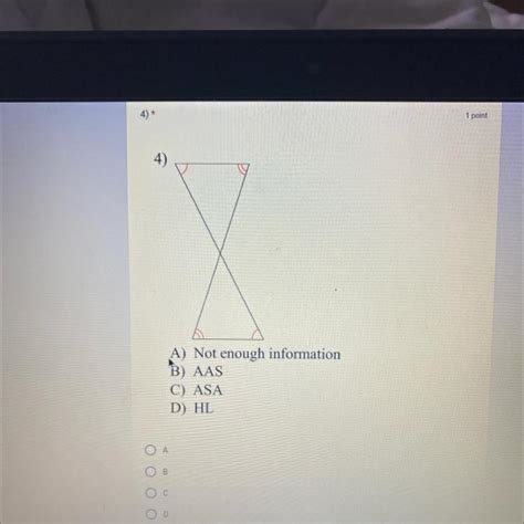 Determine If The Two Triangles Are Congruent Brainly