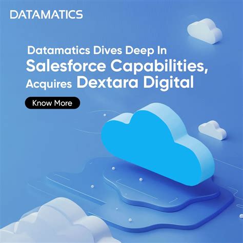 Shahabaaz Hippargi On Linkedin Datamatics Dives Deep In Salesforce Capabilities Acquires