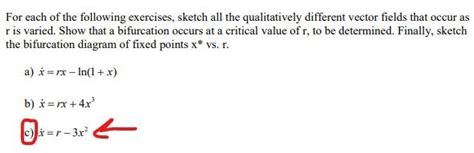 Solved For Each Of The Following Exercises Sketch All The Chegg