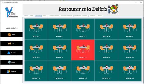 Sistema de restaurante básico Java swing y Mysql Informática y