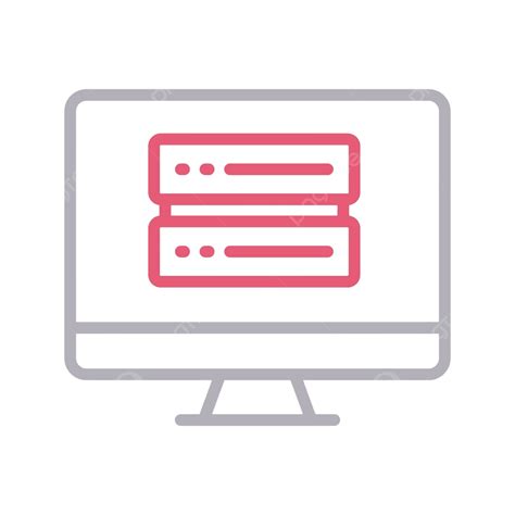 Computer Vector Png