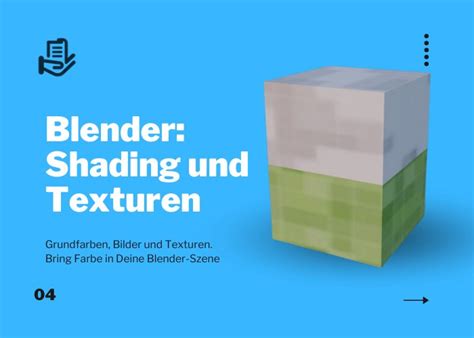 Shading Und Texturen In Blender 4 1 Dokumentenmeister Professionelle
