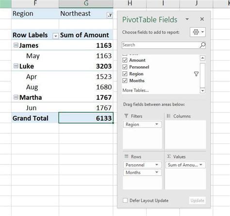 how to create date filter in pivot table design talk