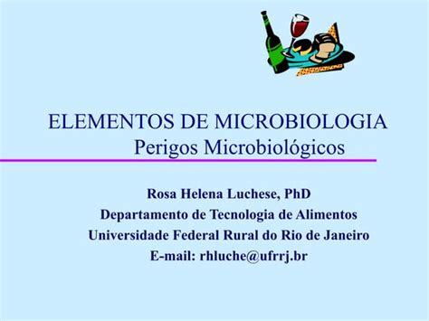Elementos De Microbiologia Ppt