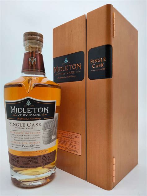 Midleton Single Cask 21 Year Old James J Fox 1998 Whiskey Bidders