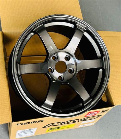 Rays Te37 Saga Sl Pressed Graphite 18x9 5 38 5 120 For Fk8 Fl5