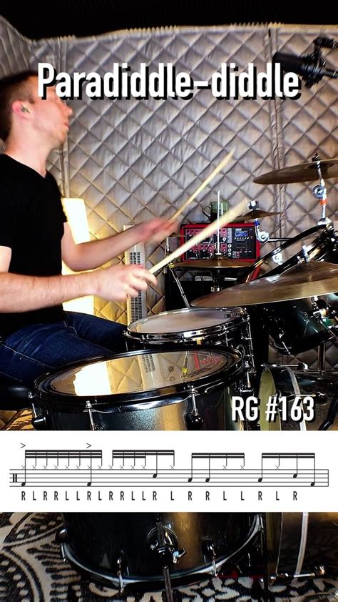 paradiddle diddle paradise [video] drum solo best drums drum lessons
