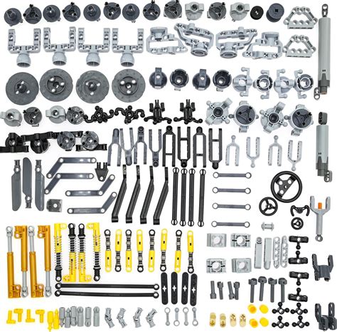 Amazon Com Habow 169pcs Technic Parts Axle Pin Connector Compatible With Major Brands Technic