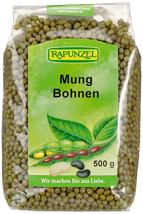 Rapunzel Mungbohnen 2er Pack 2 X 500 G Bio Amazon De Lebensmittel And Getränke