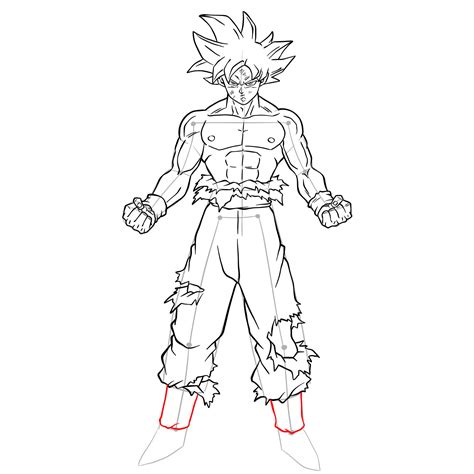 Goku Normal Drawing