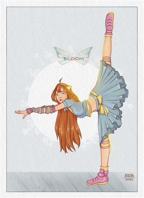 Ballet Illustration Another One Winx Club Girl Power Gymnastics