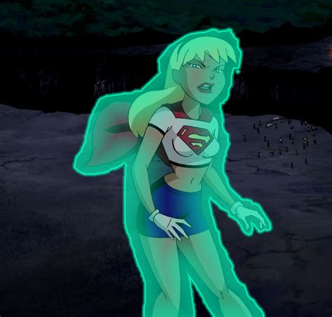Supergirl trapped in Kryptonite Stasis Field by AlphaGodzilla1985 on DeviantArt