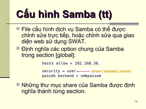 13 Samba Nfs Server Ppt