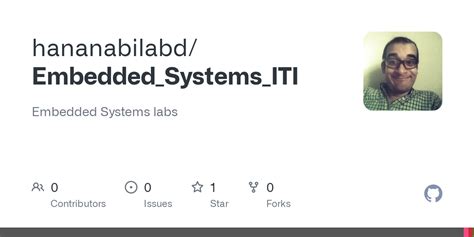 Github Hananabilabdembeddedsystemsiti Embedded Systems Labs