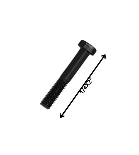 Perno Hexagonal Grado 2 Hilo Cte 14 X 2 Negro Socodimacl