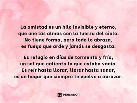 Poemas De Amistad Cortos Y Bonitos