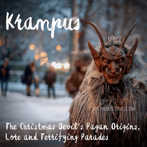 Krampus Who Is Krampus The Christmas Devil His Ancient Pagan Origins