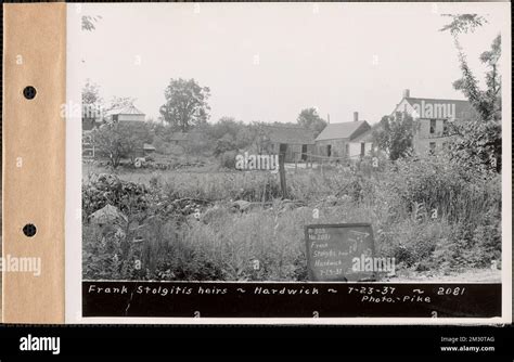 Frank Stolgitis Heirs Homeplace Hardwick Mass July 23 1937