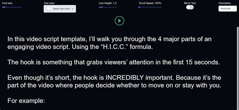 Online Video Teleprompter Free Tool