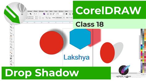 Drop Shadow CorelDRAW Class YouTube