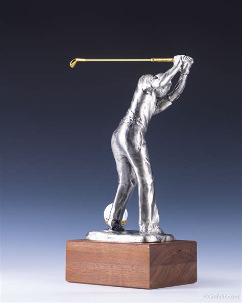 Sk313 주석트로피 싱글패 홀인원패 이글패 골프 트로피 기념패 제작