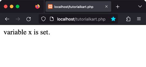 PHP How To Check If A Variable Is Set