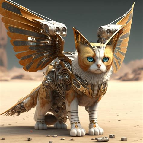 Robo Cat Digital Download Etsy