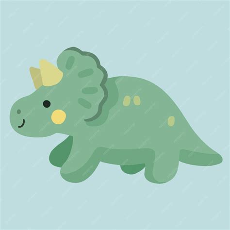 귀여운 녹색 공 터 프리미엄 벡터