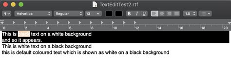 textedit 1 14 not the dark mode you d expect the eclectic light company