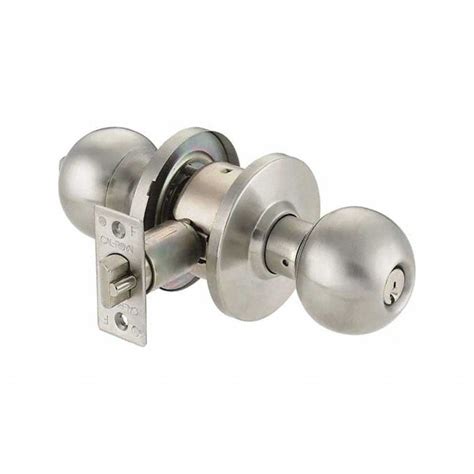 Cal Royal Classroom Security Knob Locksets Stainless Steel Door Knob