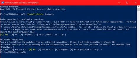 Powershell How To Install Dbatools Sql Authority With Pinal Dave