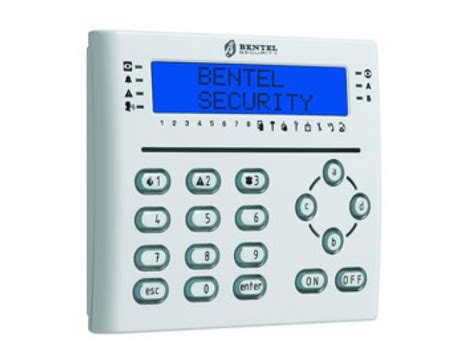 Bentel Absoluta T White Tuştakımı