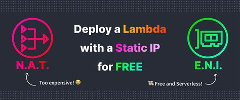 How To Deploy Aws Lambda Function With A Static Ip For Free