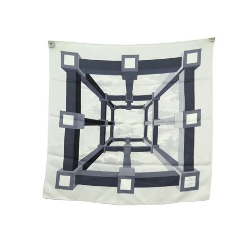 Foulard Hermes Perspective Am Cassandre Carre 70 En