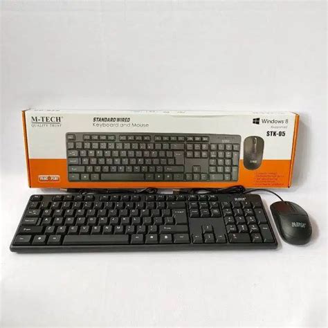 Keyboard Mouse Combo M Tech Original Stk 05