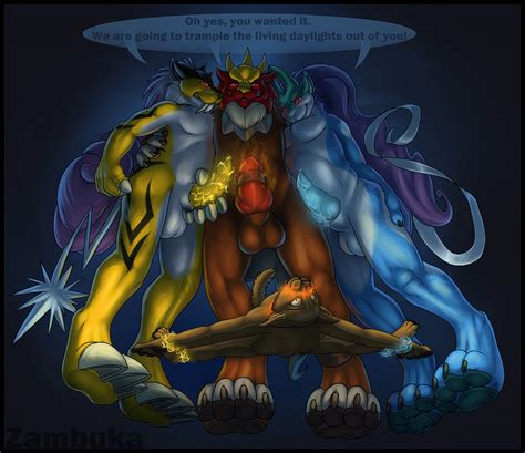 Post 698288 Entei Porkyman Raikou Suicune Zambuka