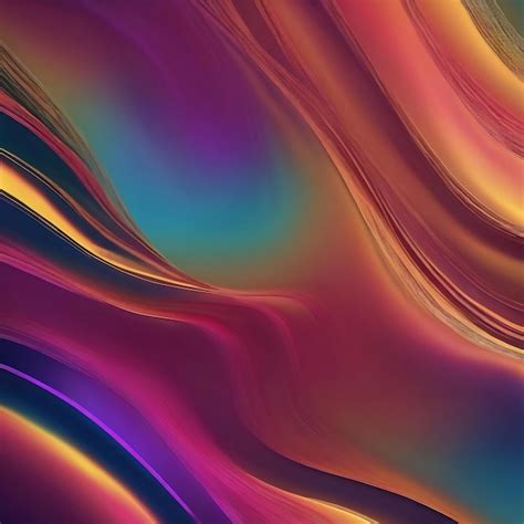 Premium Ai Image Retro Chrome Gradient Background With Grainy Texture