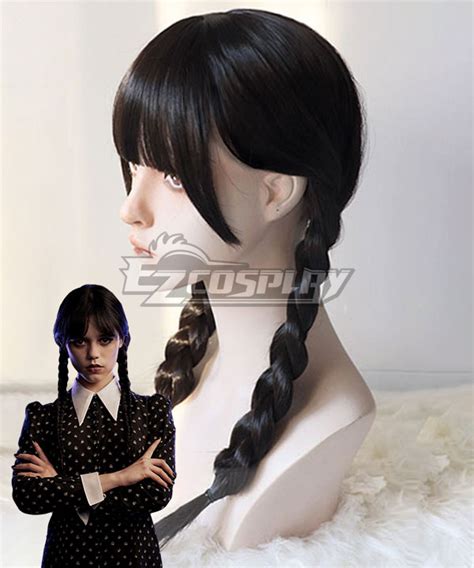 Wednesday Wednesday Black Cosplay Wig