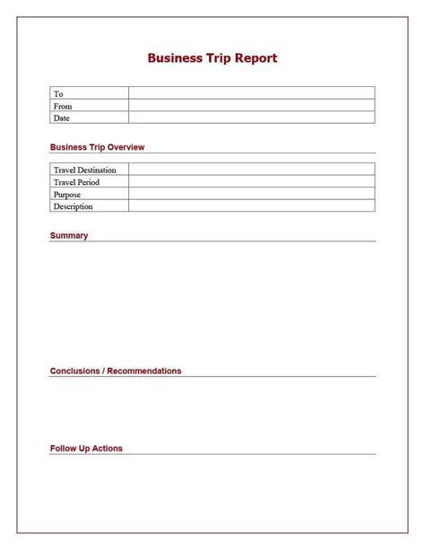 30 Business Report Templates And Format Examples Templatelab For