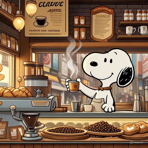 Snoopy Cafeteria Tatuaje De Snoopy Comics De Snoopy Las Aventuras