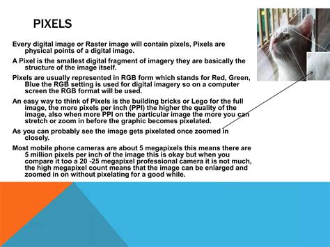 Pixels Graphics Ppt
