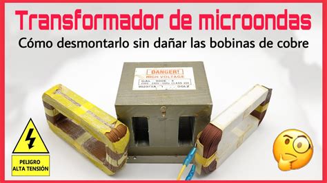 CÓmo Desmontar Un Transformador Y Extraer Las Bobinas Sin DaÑarlas