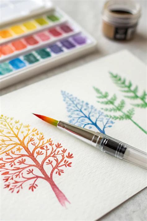 15 Inspiring Watercolor Brush Pen Art Ideas