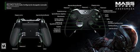 Mass Effect Andromeda Configuración De Jugador Avanzado Control