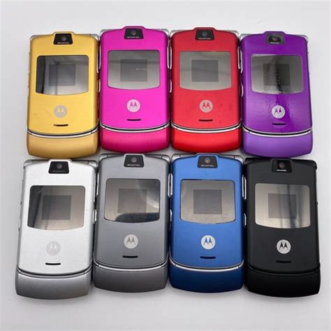 Original Motorola Razr V3 Gsm Quad Band Flip Unlocked Old Cheap Cell