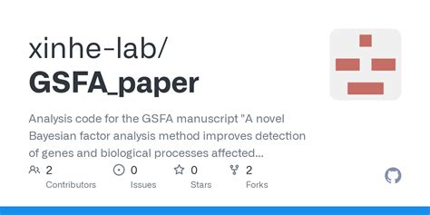 Gsfapaperdataluhmesgoenrichingsfafactorsrds At Master · Xinhe