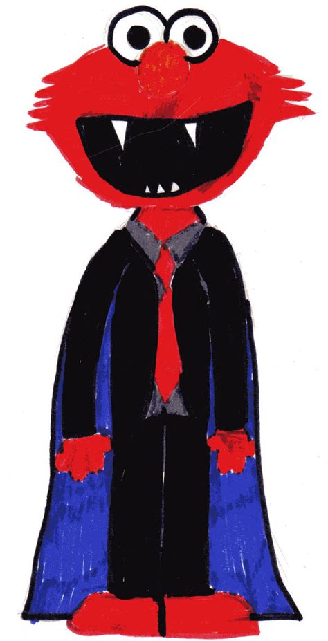 Elmo The Vampire By Geevampire On Deviantart